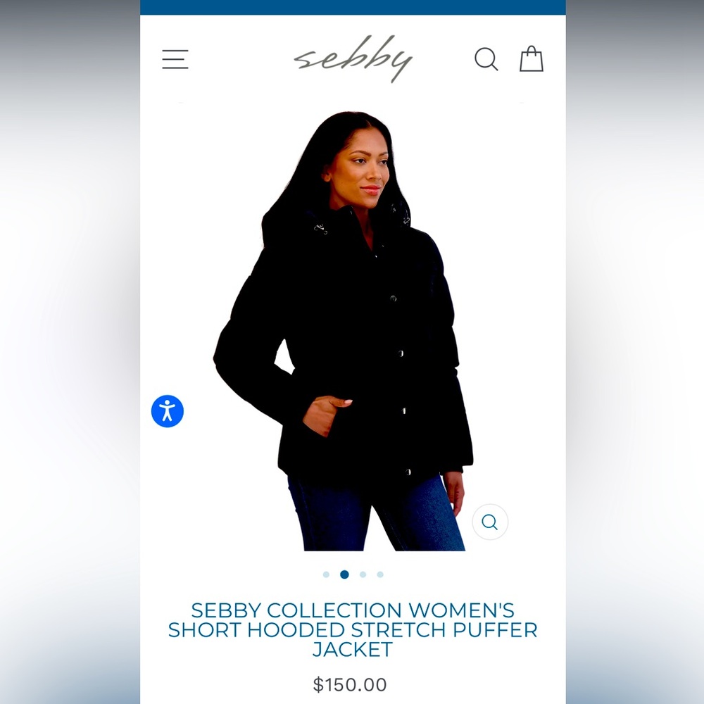 Sebby Collection Puffer Coat Perfect Puffer! Original… - Gem
